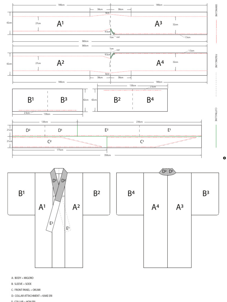 Yukata Pattern Pdf