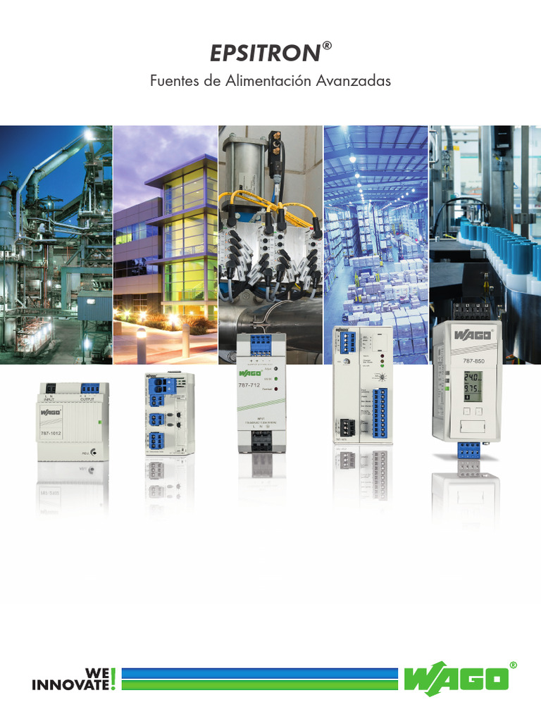 Wago Epsitron Es | PDF | Fuente de alimentación | Electromagnetismo