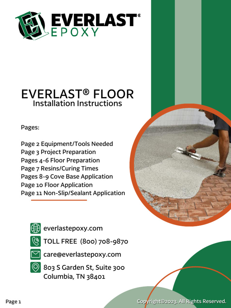 Everlast® Floor 11 Page Installation Instructions (2) | Download Free ...
