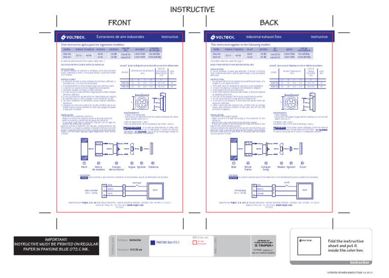 Instructivo extractor | PDF | Electricidad | Metrología