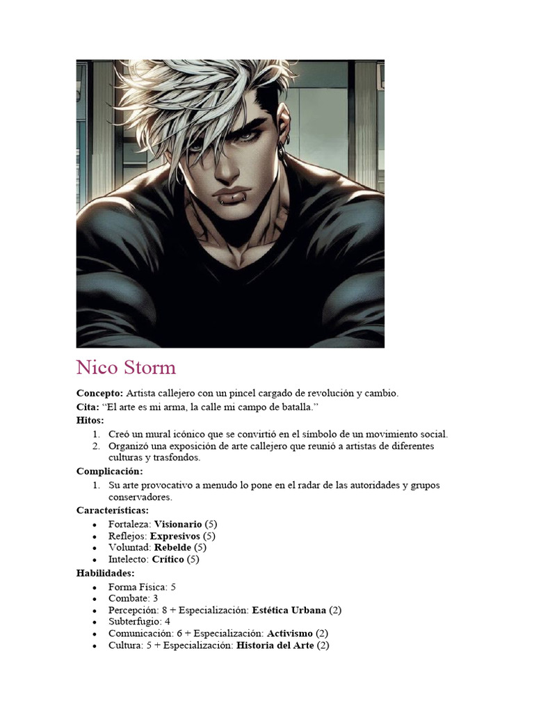 Nico Storm | PDF | Mente | Humano