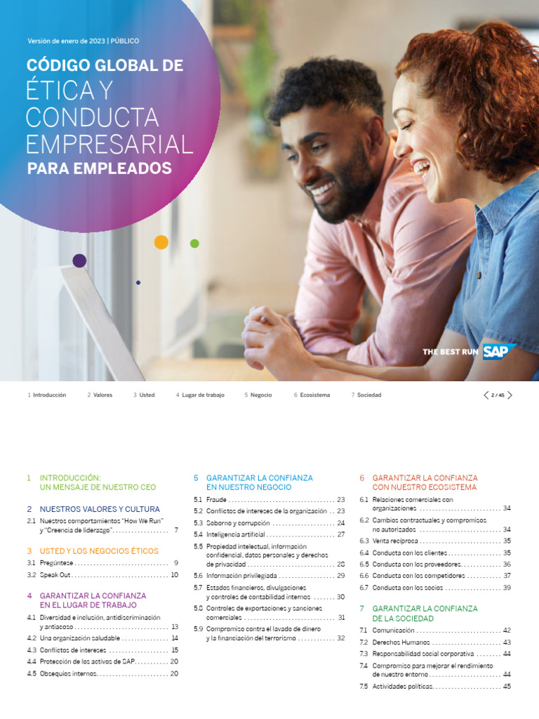 CODIGO DE ETICA | PDF | Business | Sociedad