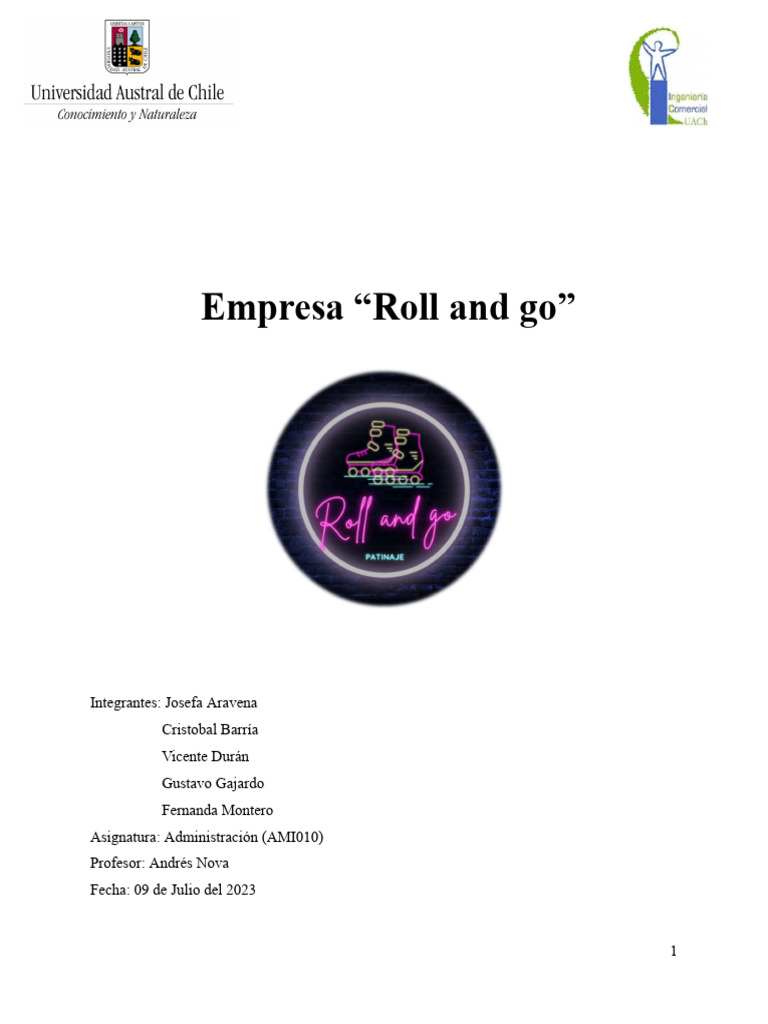 Roll N Go | PDF | Business | Gestión de recursos humanos
