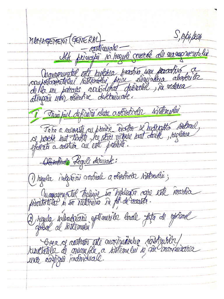 Management - Curs 13.04.2024 | PDF