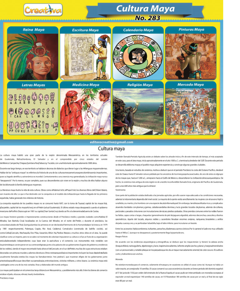 Cultura Maya | PDF