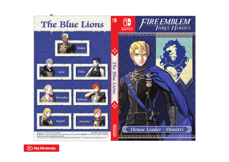 Fire Emblem Three Houses The Blue Lions | PDF