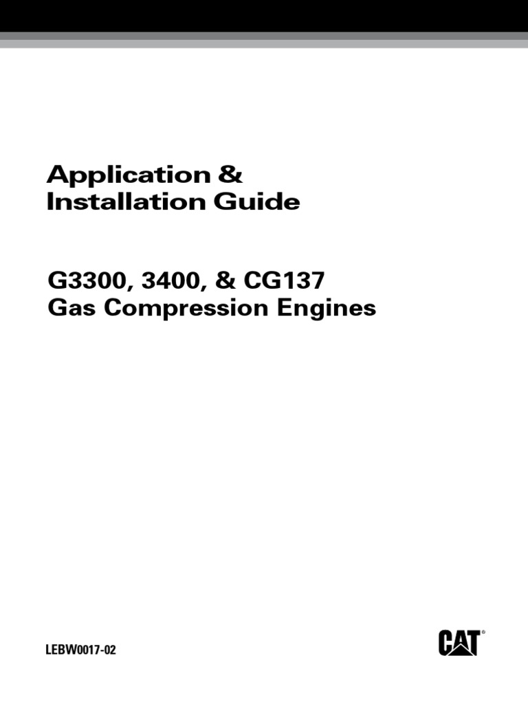 LEBW0017-02 (1) CG137-12 A and I Guide | PDF | Internal Combustion ...