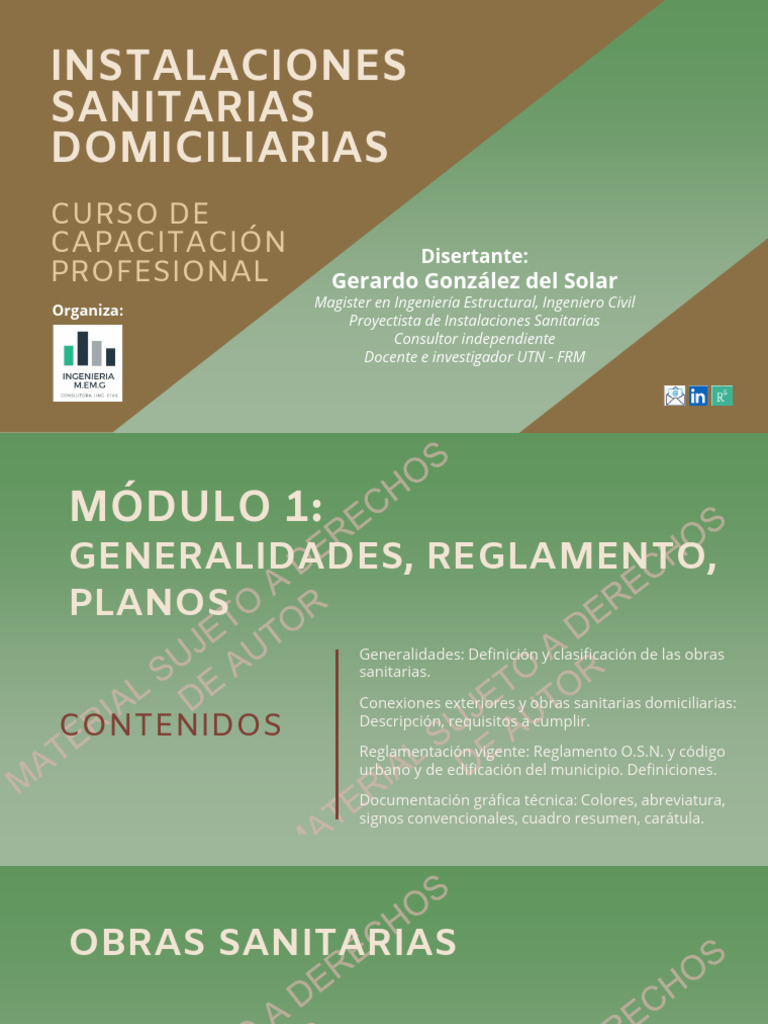 Clase 1.2 - M1 Introduccion A Las IISS 2024-SA | Descargar gratis PDF | Colector de aguas ...