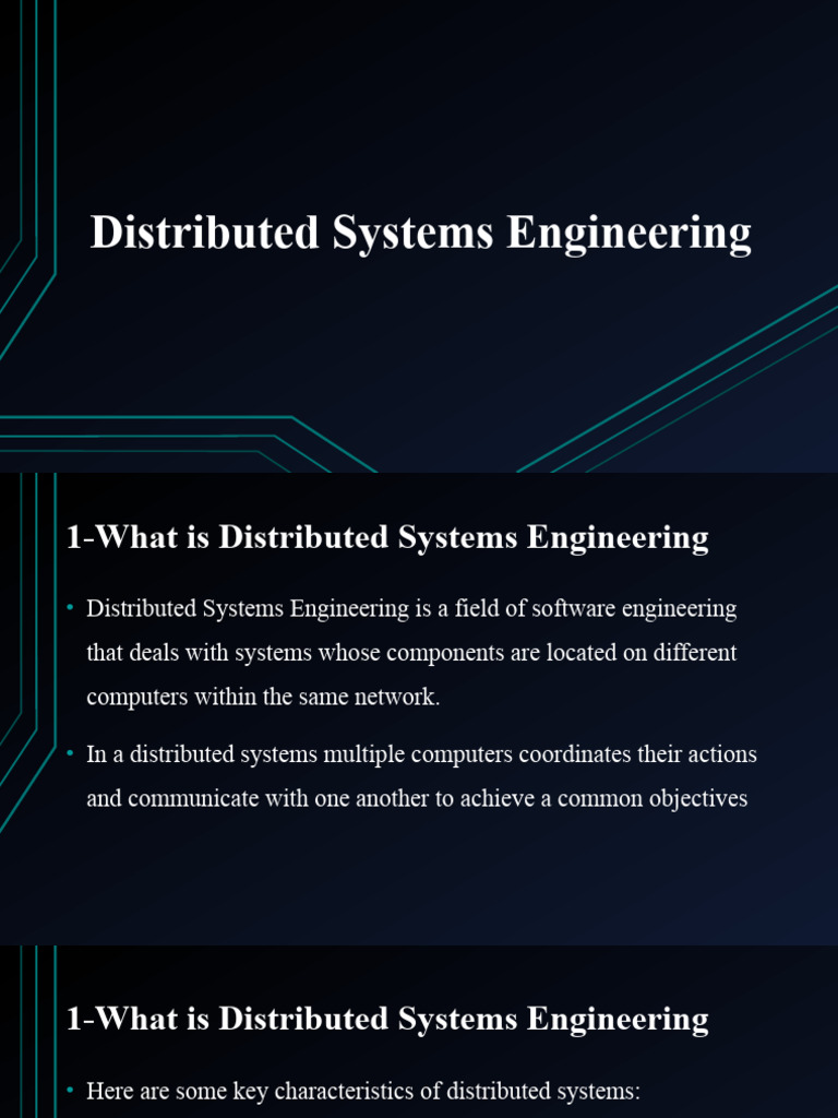 5 Distributed Systems Engineering Pdf Distributed Computing Computer Network