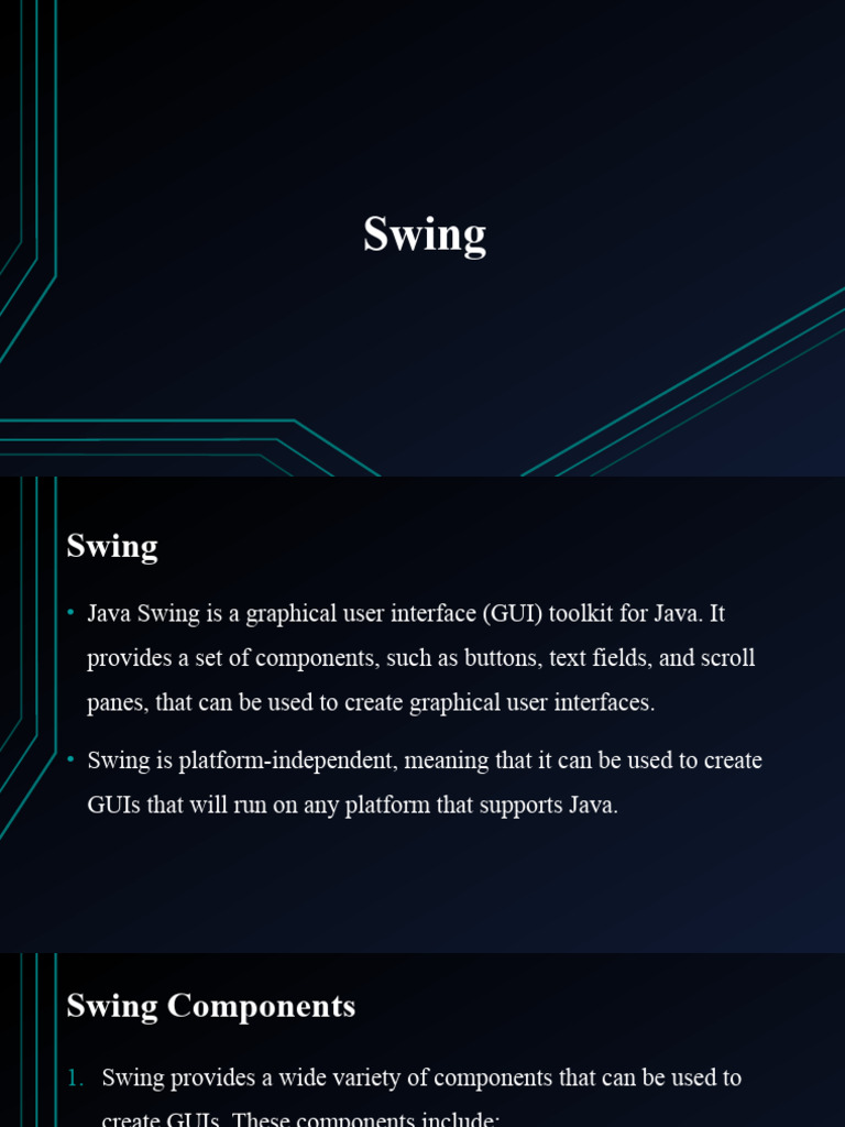 10-Swing | PDF
