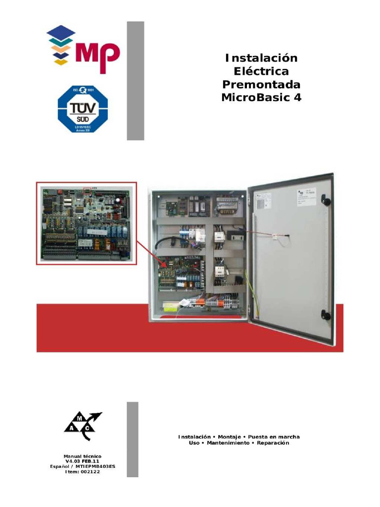 Instalación Electrica Premontada MicroBasic 4 | PDF
