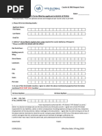 VFS Courier Request Form | PDF | Courier