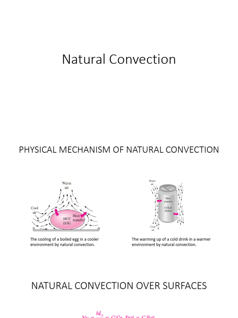 Natural Convection | PDF