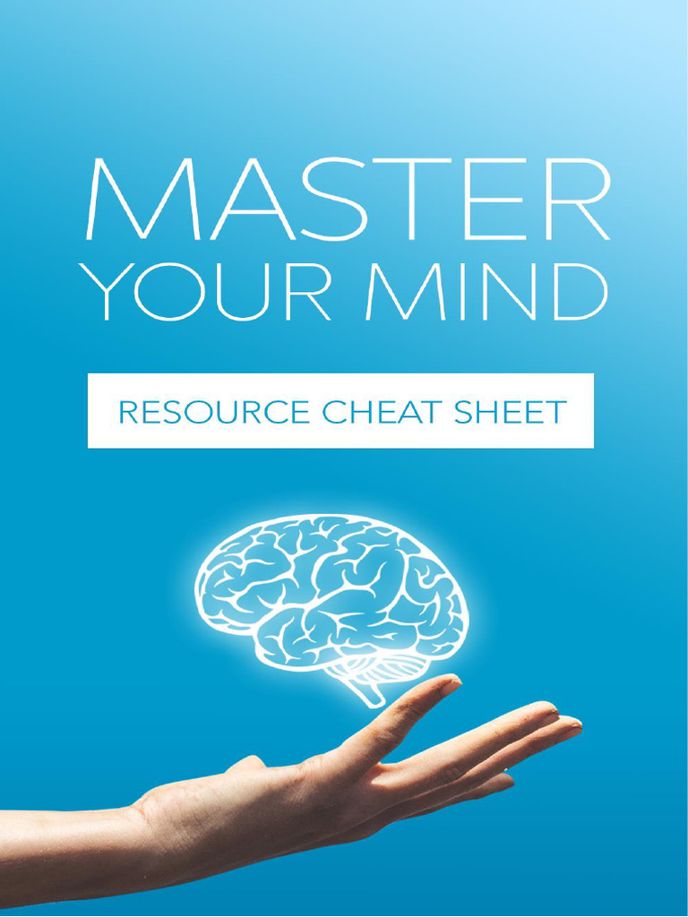 Book Resource Cheat Sheet | Download Free PDF | Thought | Mind