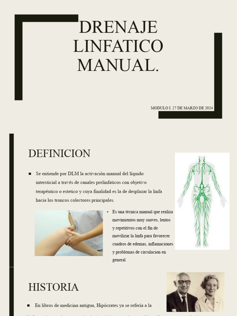 Drenaje Linfático | PDF | Sistema linfático | Linfa