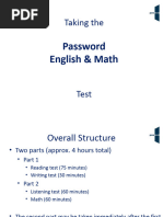 Taking The Password Skills Test | PDF | Computer Keyboard | Question