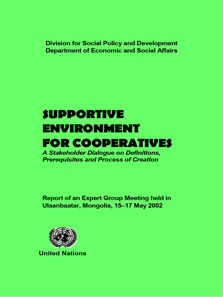 Coop Egm Report | Download Free PDF | Cooperative | Policy