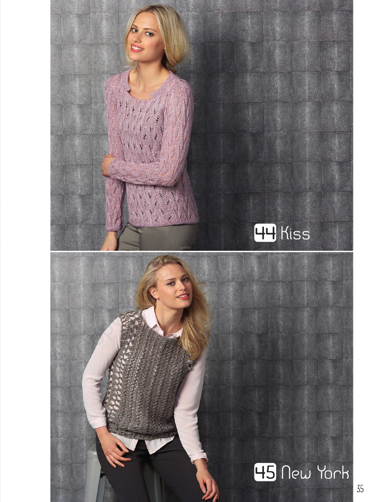 Katia Chaleco | PDF | Tejer | Tejidos Figurados