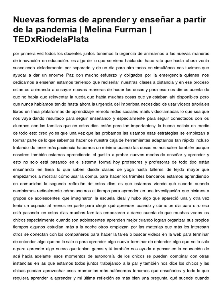 Nuevas formas de aprender y enseñar | PDF | Escuelas | Enseñando