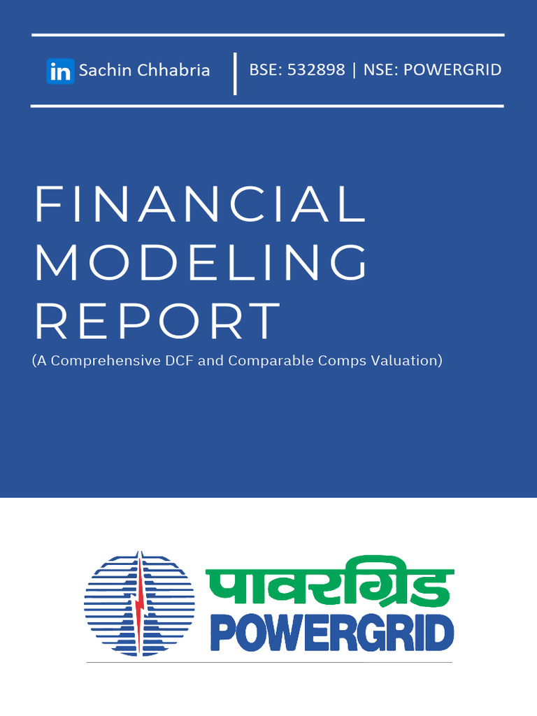 Powergrid Financial Model 1717258387 | PDF | Free Cash Flow | Cost Of ...