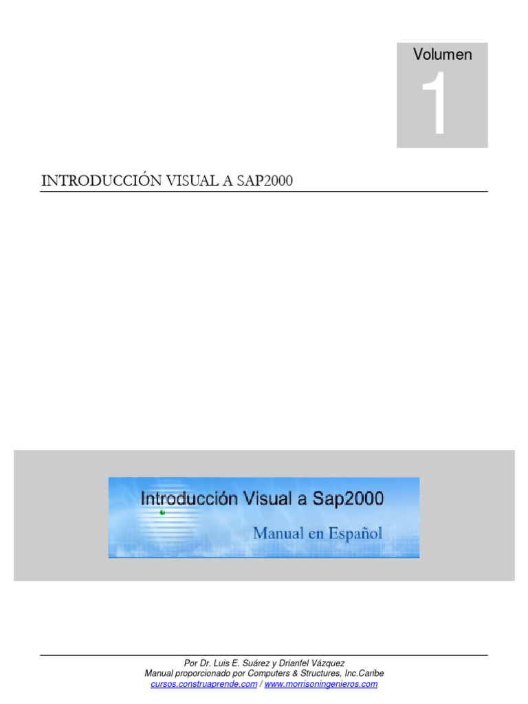 Introduccion y Ejemplos _ Sap2000 | PDF