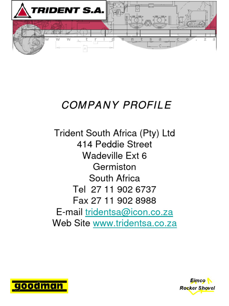 Trident SA: Engineering Excellence | PDF | Locomotives | Electric Motor