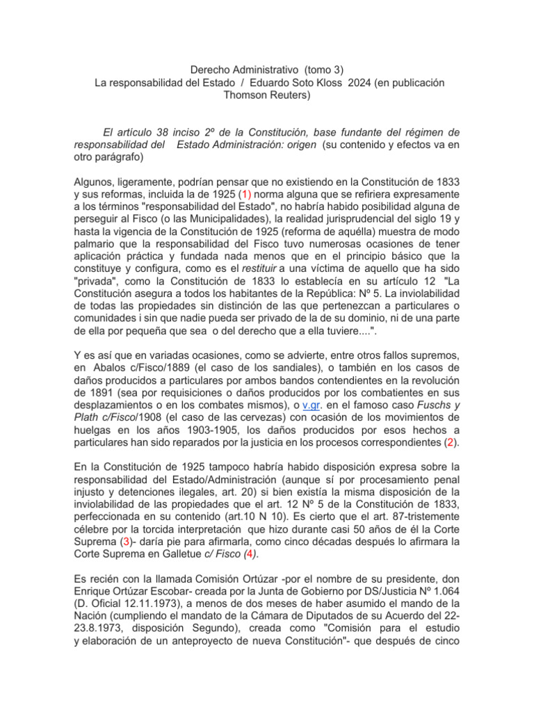 El Artículo 38 Inciso 2º de La Constitución, Base Fundante Del Régimen ...