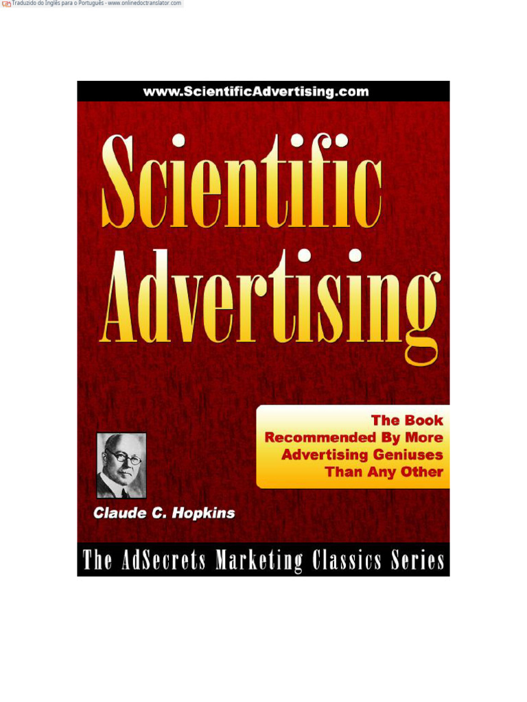 13. Scientific Advertising | Download grátis PDF | Publicidade | Science