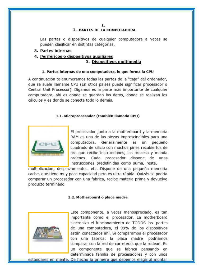 Manual de Computacion Basica | PDF | Hardware de la computadora | Sistema operativo