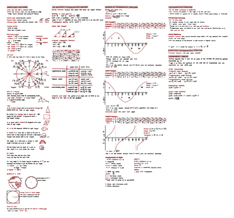 TRIGONOMETRY | PDF | Trigonometric Functions | Euclidean Geometry