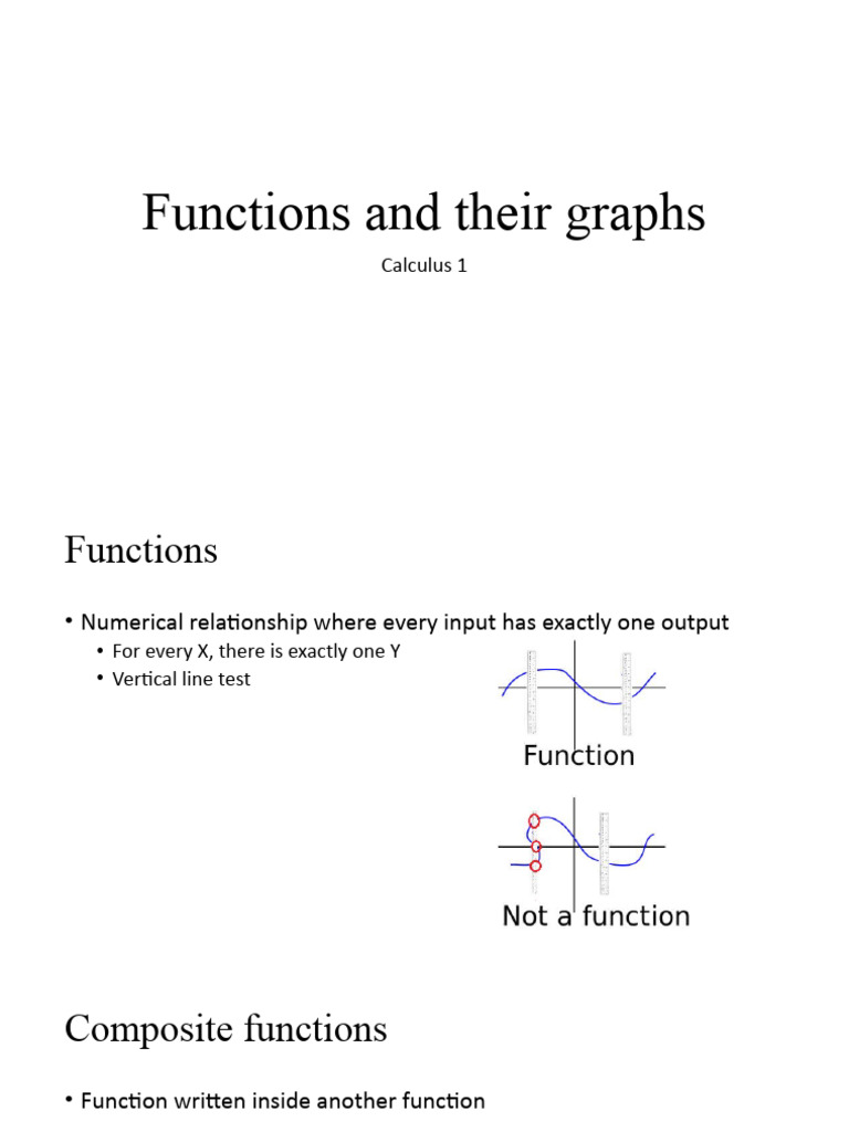 Functions and Their Graphs | PDF | Cartesian Coordinate System ...