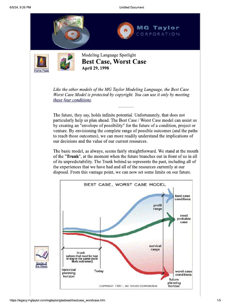 Best Case and Worst Case | PDF