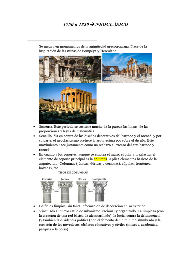 Acontecimientos importantes de 1750 a 1850 | Descargar gratis PDF ...