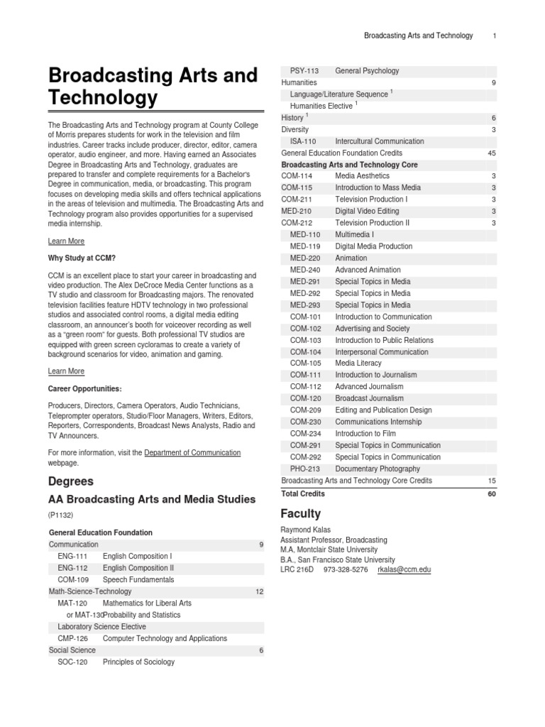 Broadcasting | PDF | Multimedia | 3 D Computer Graphics