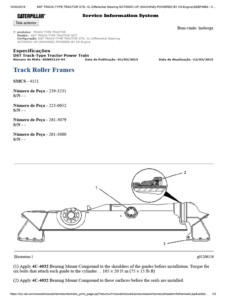 d6t Track-Type Tractor STD, XL Differential Steering Gct00001-Up ...