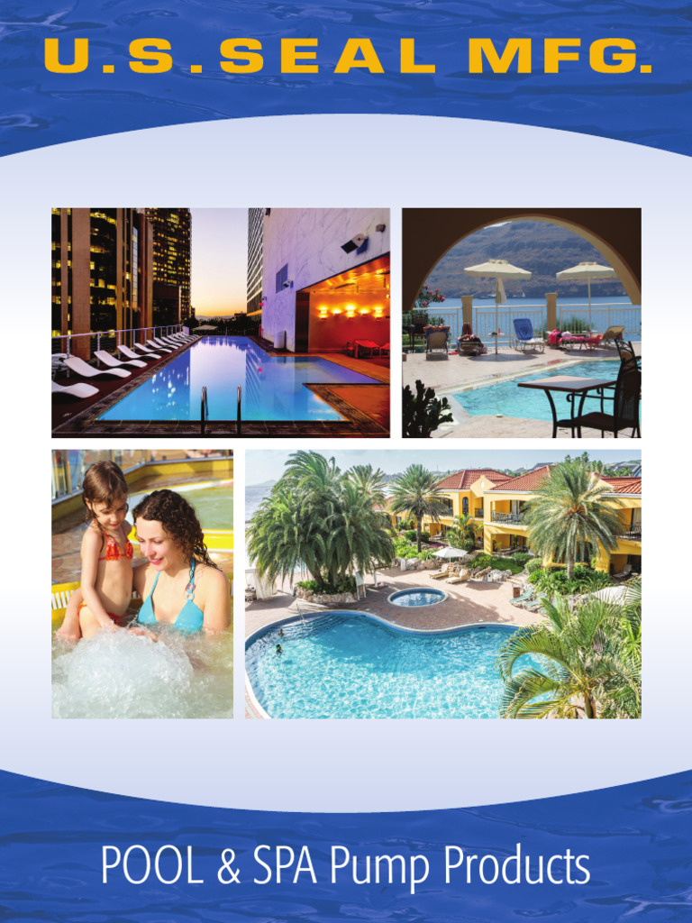 Pool & Spa Pump Seal Cross-Reference Guide | PDF | Bearing (Mechanical ...