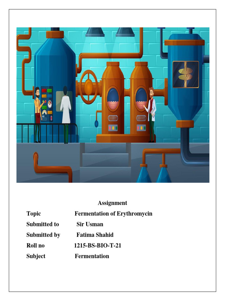 Assignment | PDF | Fermentation | Growth Medium