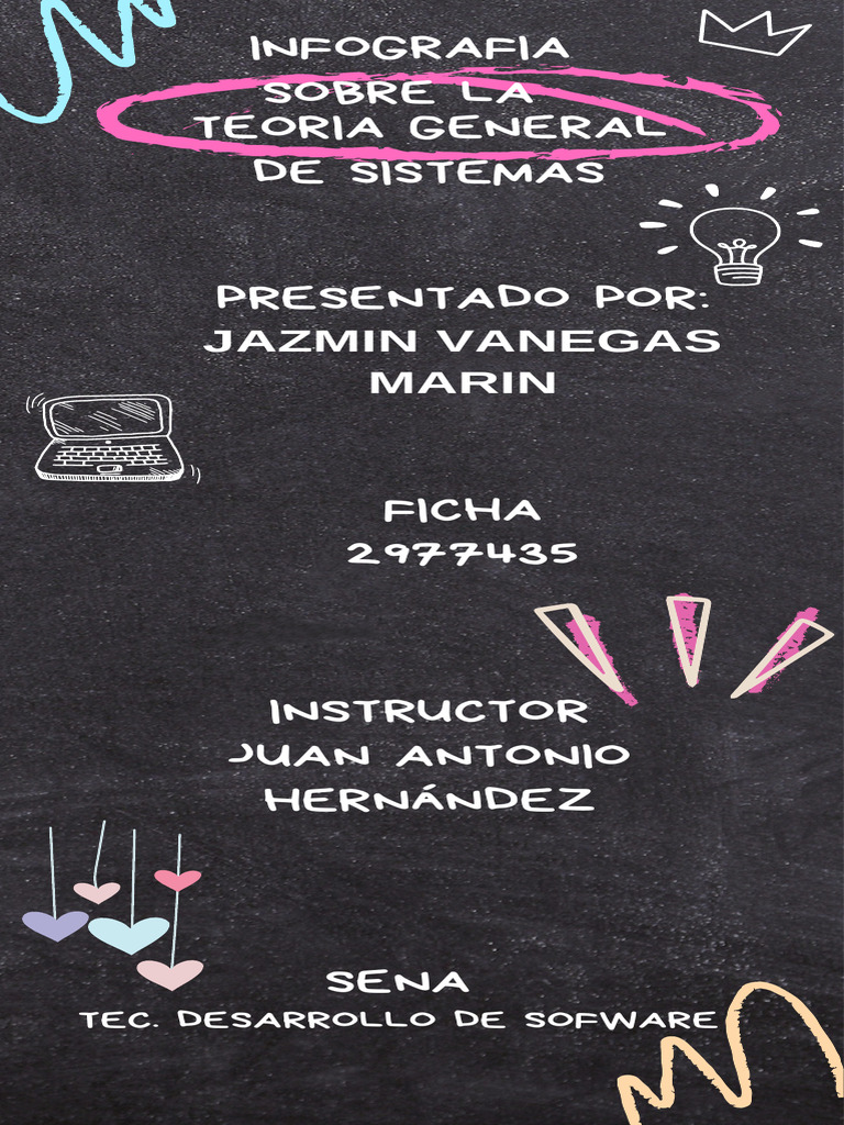 Infografía Sobre La Teoría General de Sistemas. GA1-220501092-AA1-EV01 | PDF | Sistema | Información