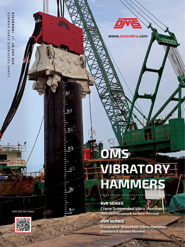 OMS Variable Moment Vibro Hammers | PDF | Deep Foundation | Phase (Waves)
