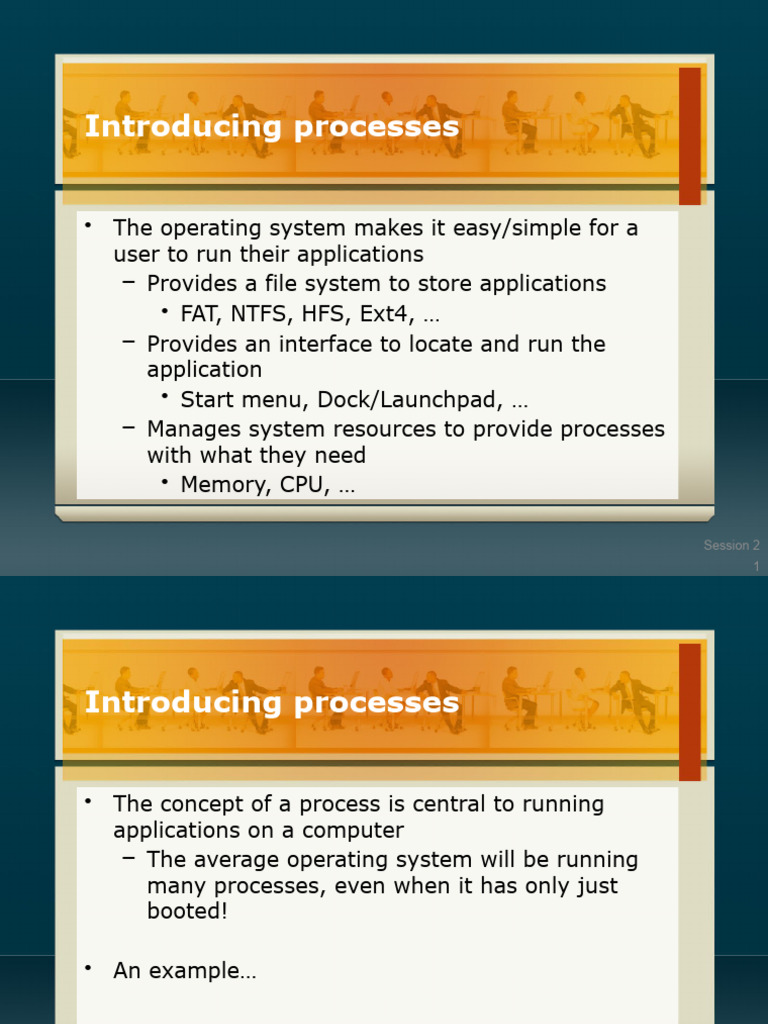 Operating System Lecture 4 | PDF | Process (Computing) | Operating System