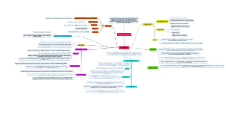 Edición - FILARIASIS - Mapa Mental | PDF