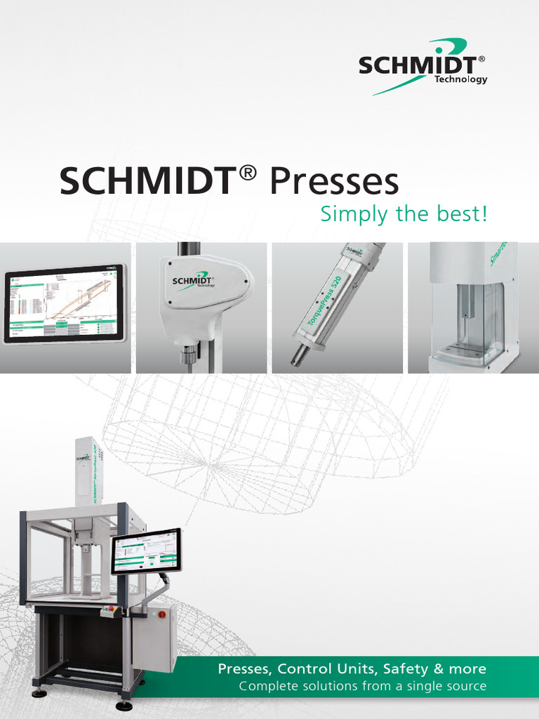 SCHMIDT Complete Catalog | PDF | Technology & Engineering