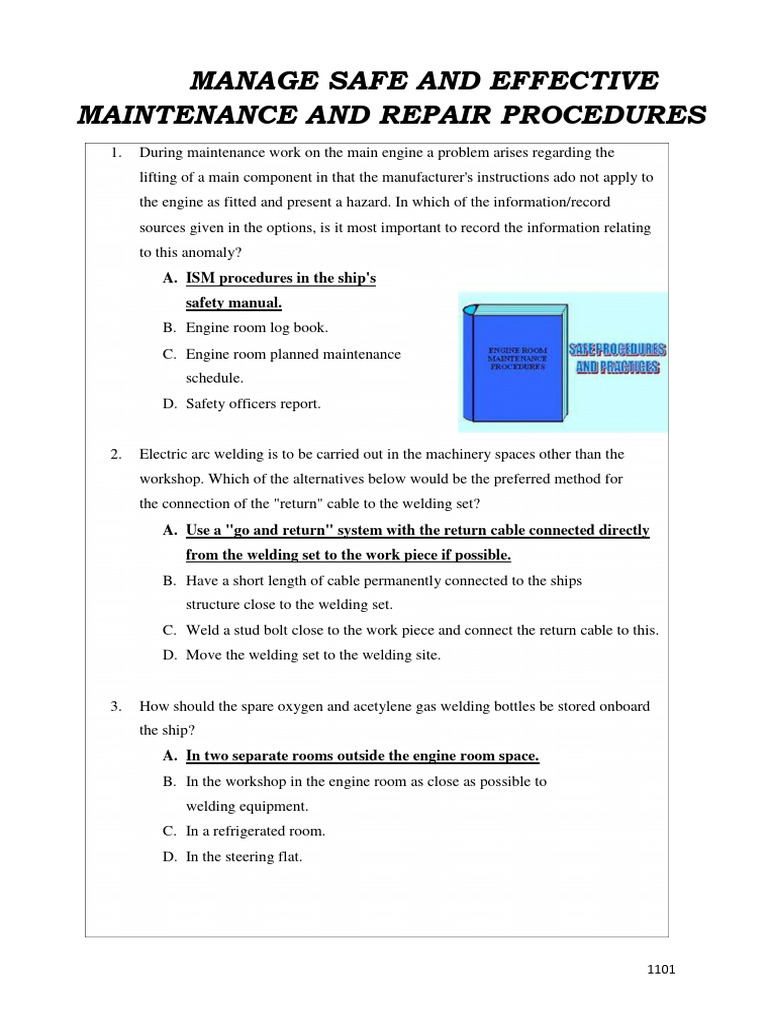 Engine Room Maintenance Safety Protocols | PDF | Ships | Safety