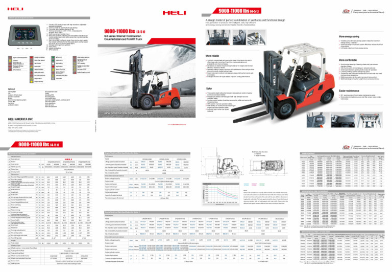 3.5. HELI G3 8K-10K@ 24 IC Forklift Brochure 202208 | PDF