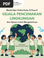 Modul Ajar Pencemaran Lingkungan Kelas X Fase e Sman 30 Jakarta | PDF | Karier & Perkembangan