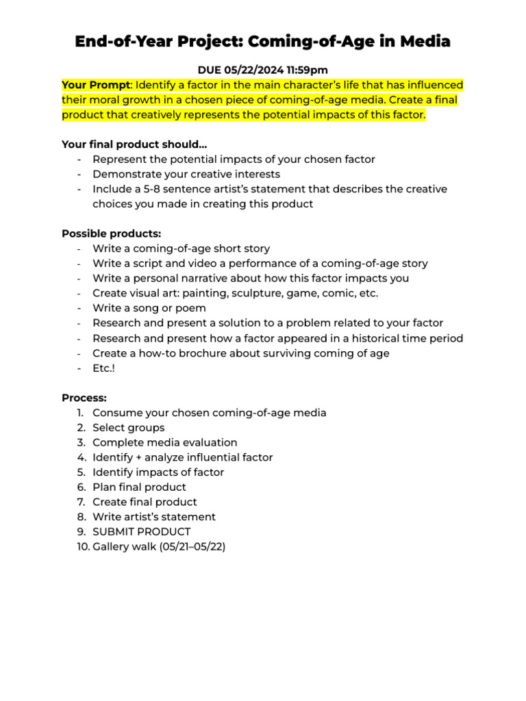 FINAL CoA PROJECT Overview | PDF | Human Communication