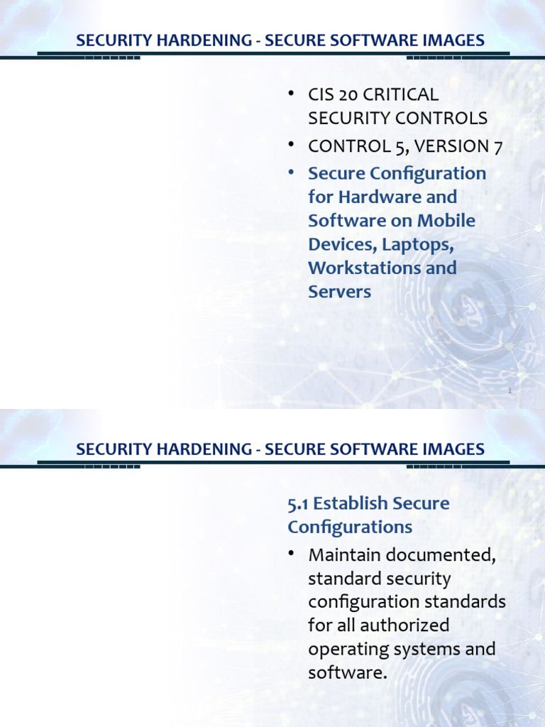 Information Security Transformation-Nahil Mahmood-Lecture 109 | PDF | Software | Server (Computing)