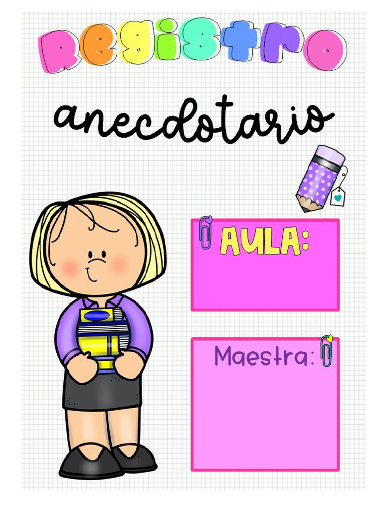 Registro Anecdotario - INICIAL | PDF