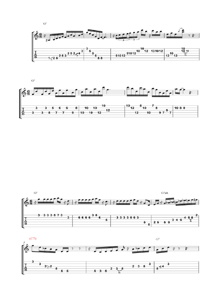 All Blues Impro | PDF