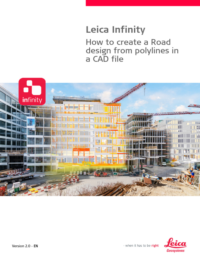 How To Create A Road Design From Polylines in A CAD File | PDF ...